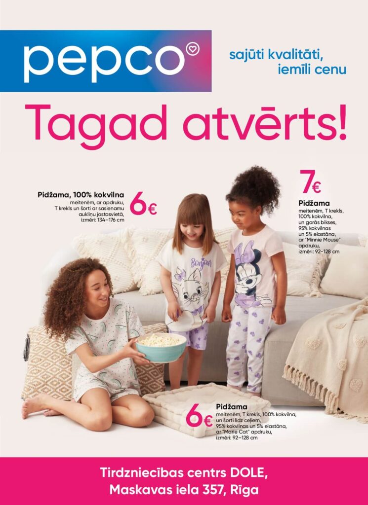 Pepco akcijas buklets Tukums Augusts 2023 | TopAkcijas.lv
