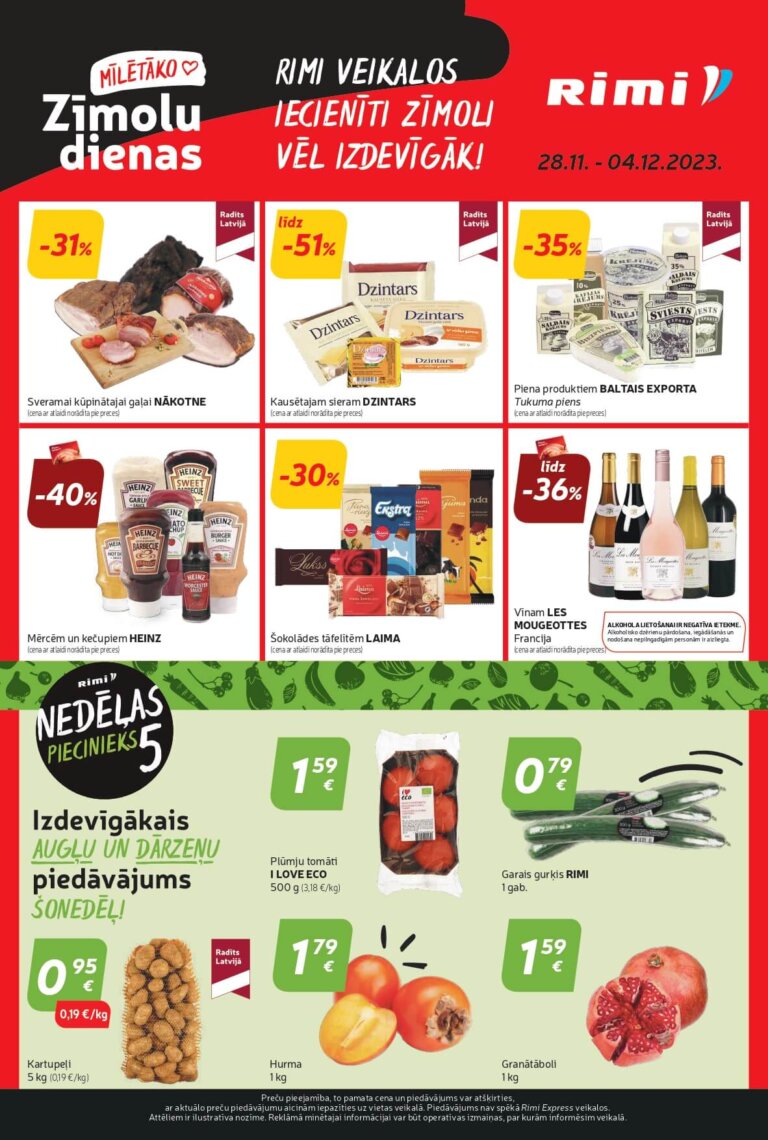 Rimi akcijas buklets [2025] TopAkcijas.lv