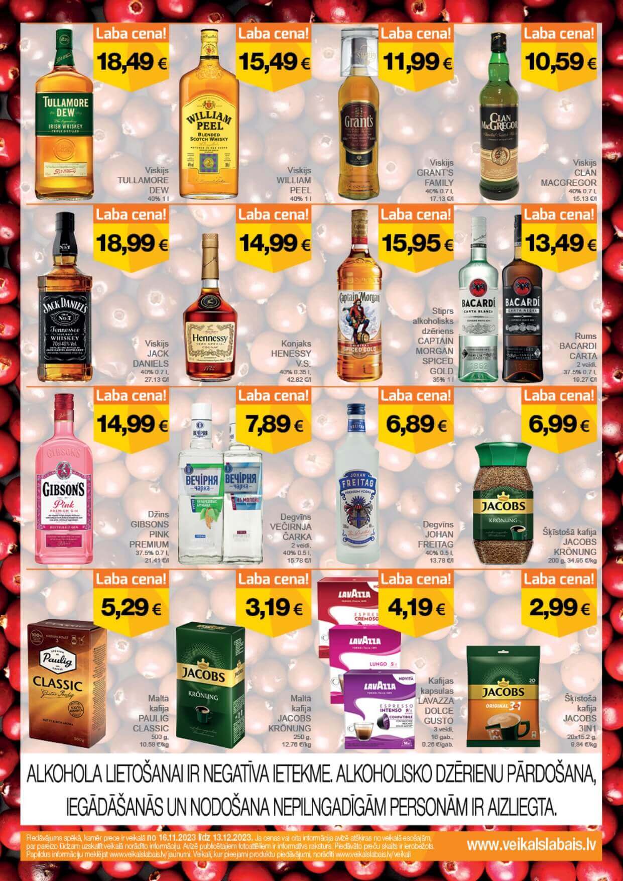 Labais akcijas buklets 16.11.-13.12. | Septembris 2023 | TopAkcijas.lv