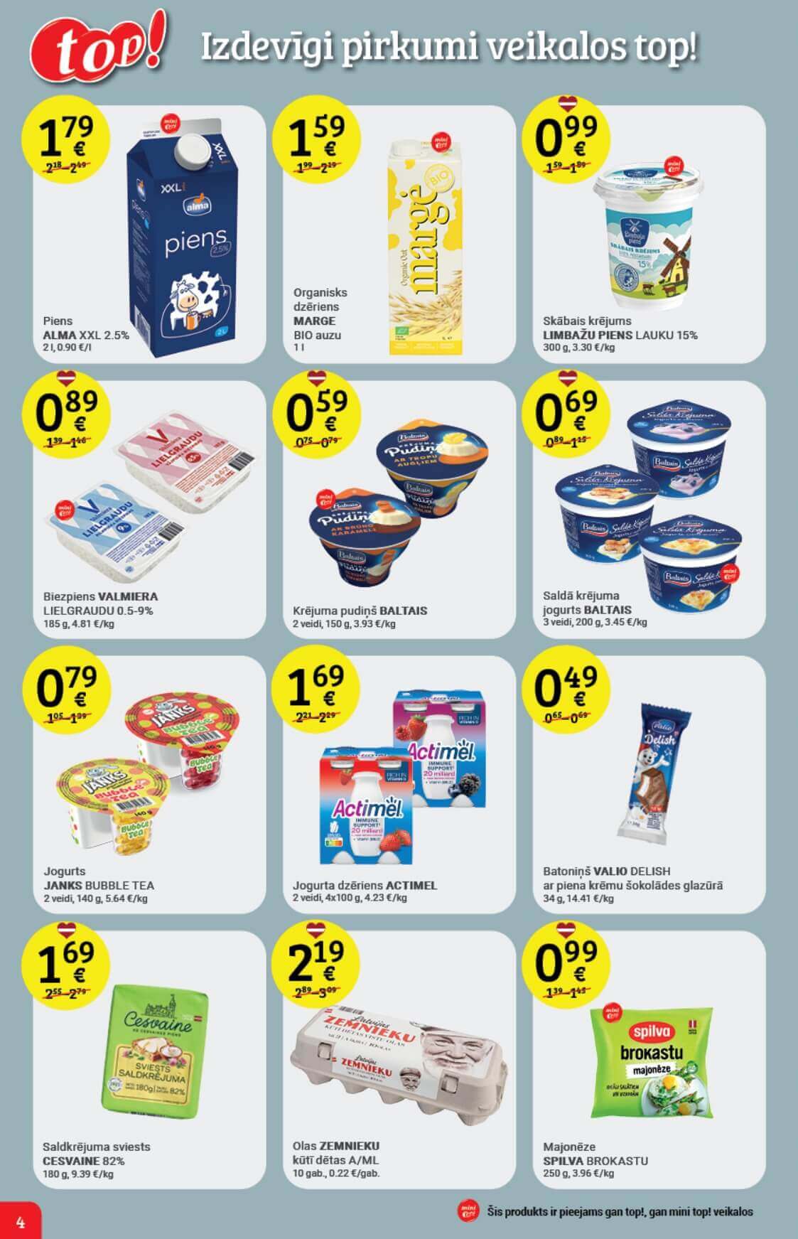 Top! partika akcijas buklets [2025] TopAkcijas.lv