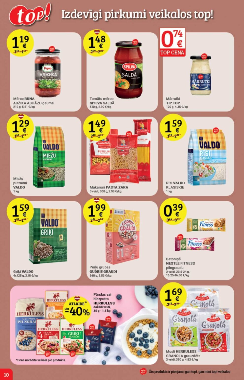 Top! partika akcijas buklets [2025] TopAkcijas.lv