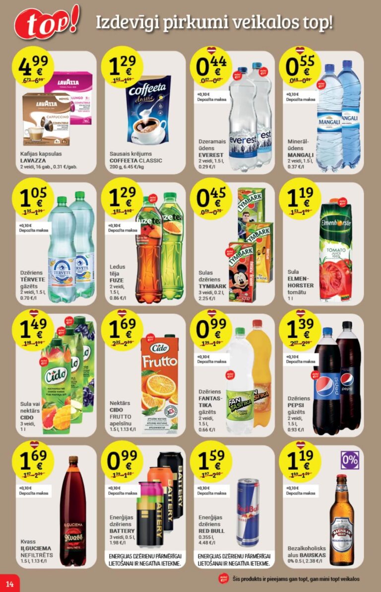 Top! partika akcijas buklets [2025] TopAkcijas.lv