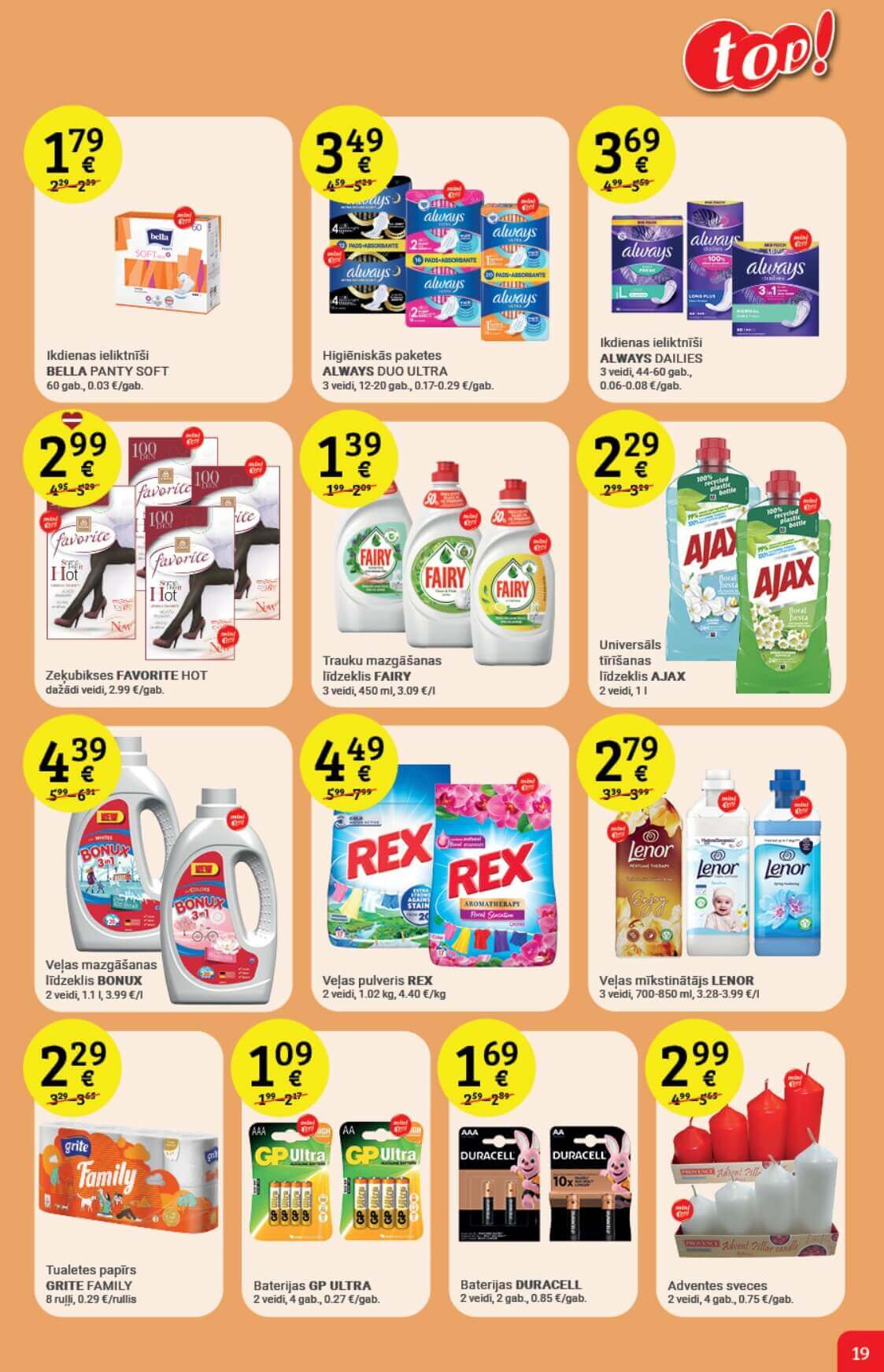 Top! partika akcijas buklets [2025] TopAkcijas.lv